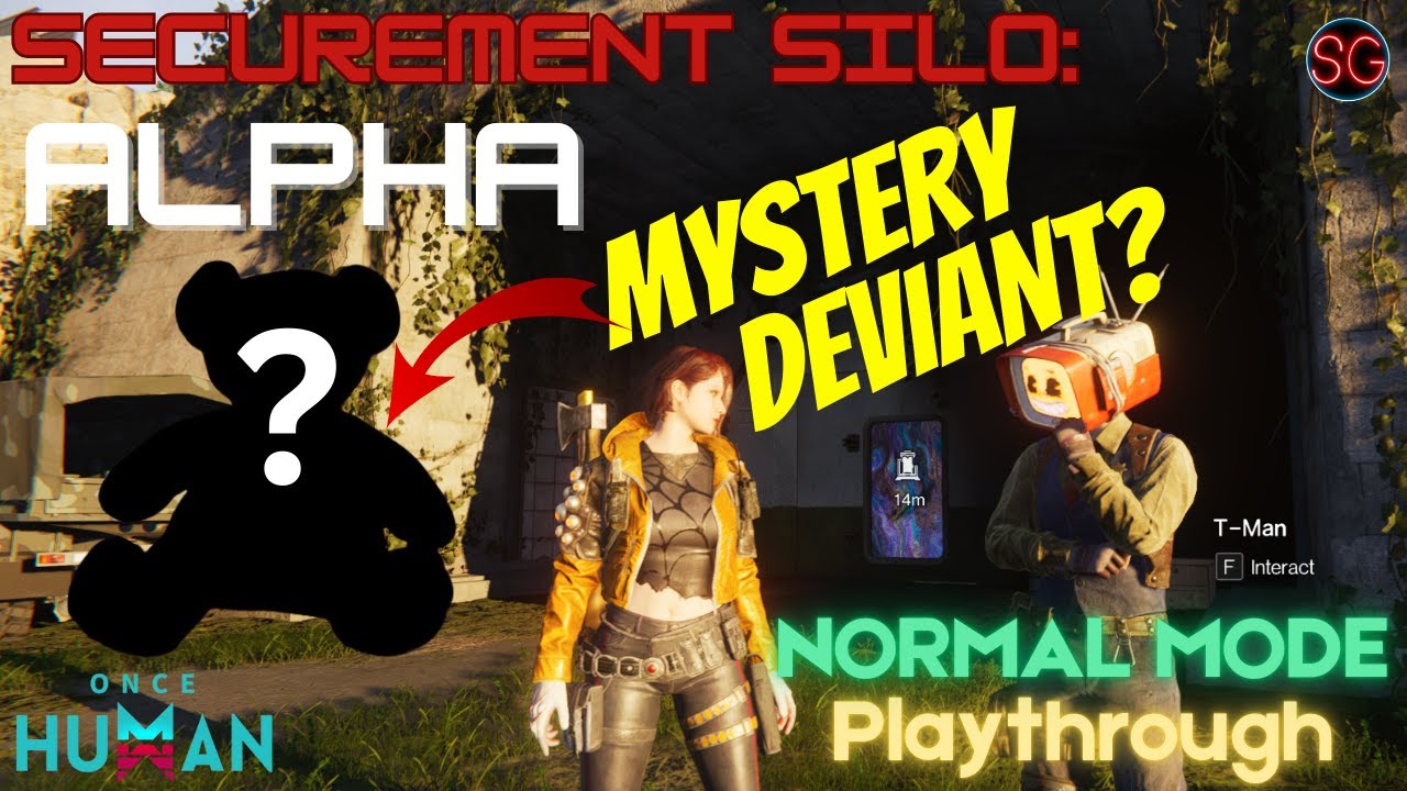 Once Human SILO ALPHA - Playthru & MYSTERY Deviant Location? - YouTube