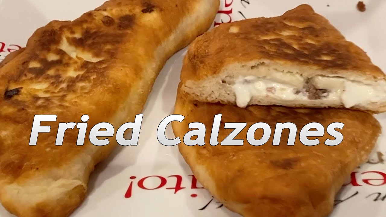 How to Make Fried Calzones - YouTube