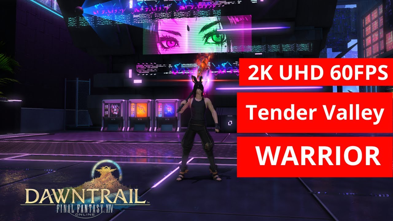 FFXIV Dawntrail: Tender Valley WARRIOR GAMEPLAY 121 [2k/MAX PRESET ...