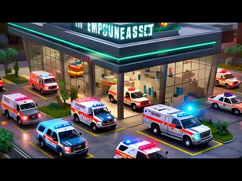 Emergency HQ Game play Burning Vehicle | EMHQ Rescue Game - YouTube