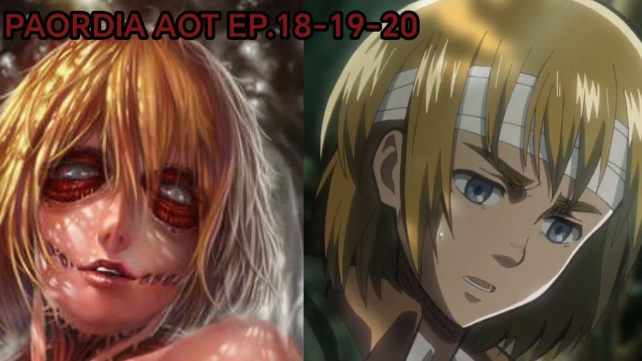 AOT EP. 18 - 19 - 20 PARODIA - RIASSUNTO - YouTube