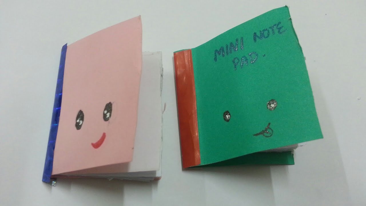 DIY mini book with 1 A4 sheet | DIY FOR KIDS - YouTube