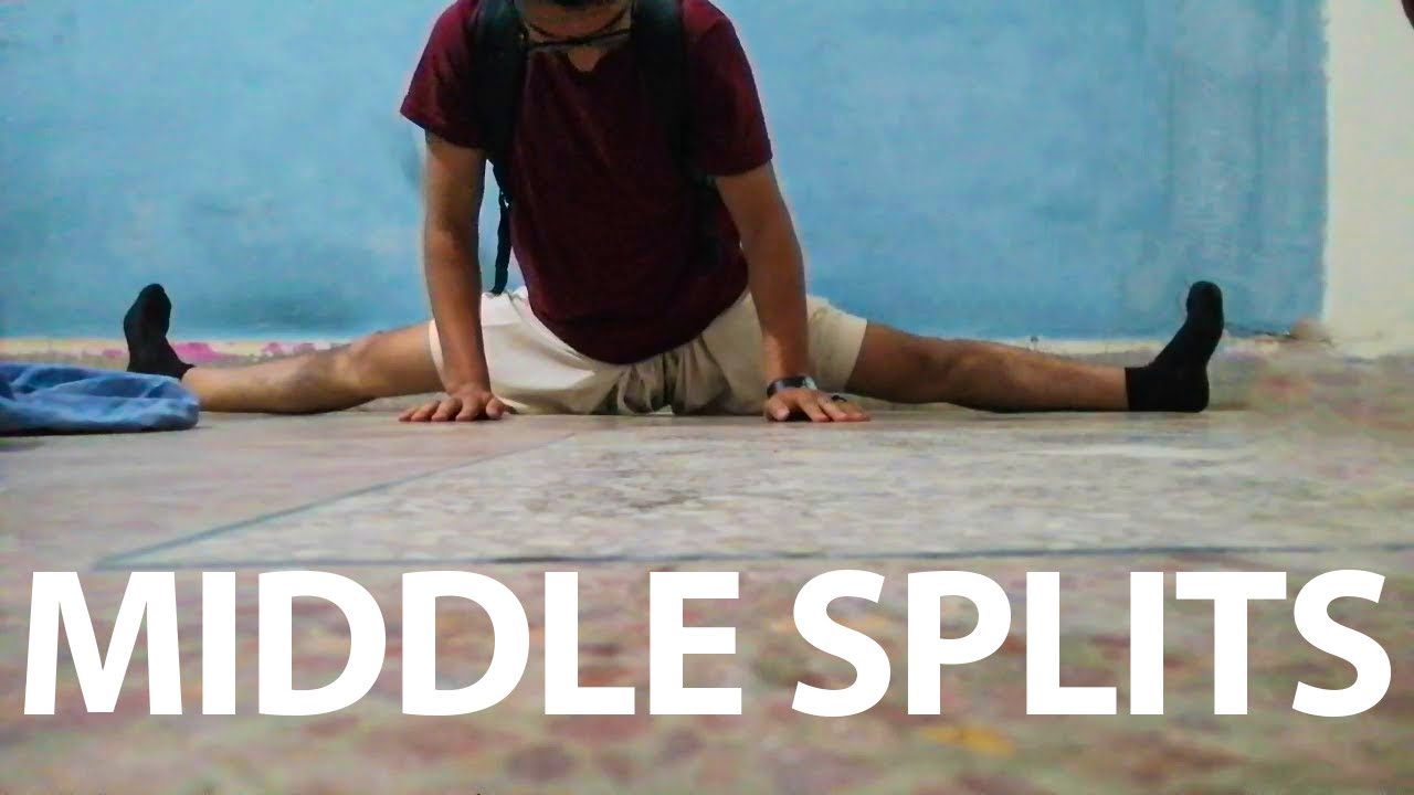 30 Days Middle Splits Progress. - YouTube