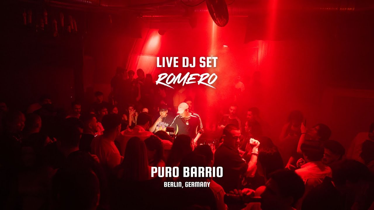 Romero | Live DJ Set @ Puro Barrio (Berlin, Germany) - YouTube