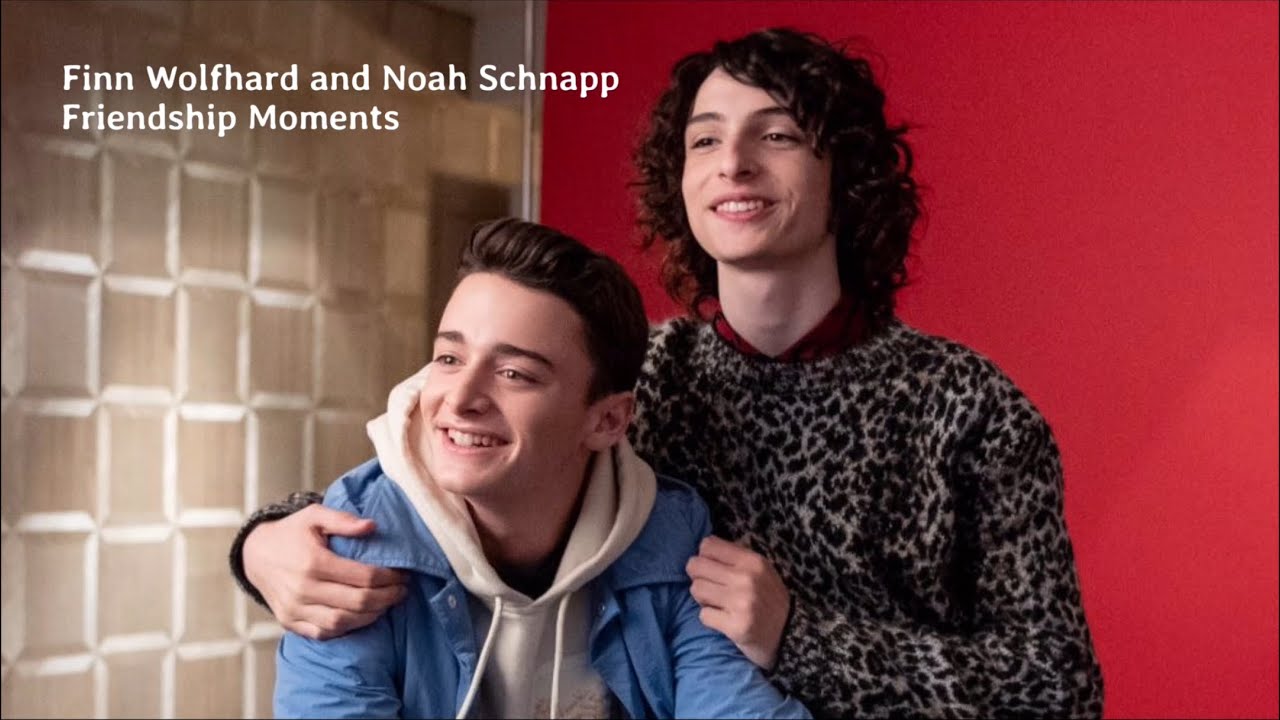 Finn Wolfhard and Noah Schnapp Friendship Moments - YouTube