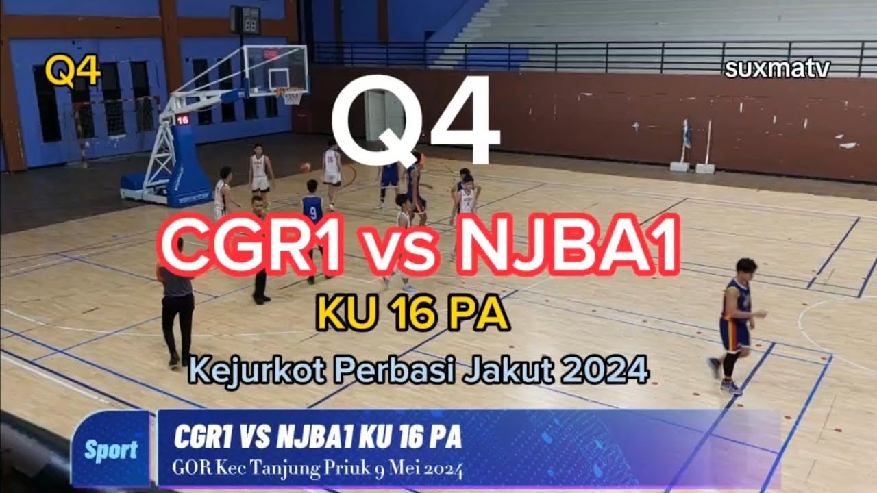 CGR VS NJBA KU 16 PA KEJURKOT JAKUT 2024 #Q4 - YouTube