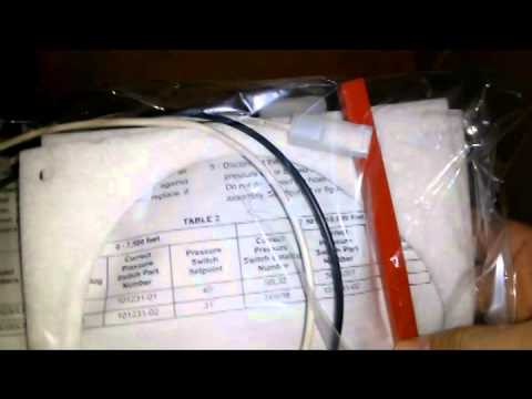 Lennox 24W95 Inducer Assembly & 24W97 Pressure Switch - YouTube
