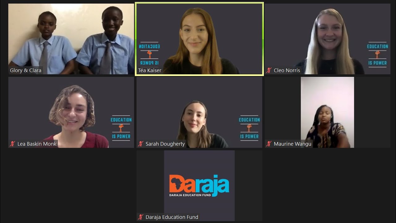 Daraja Academy Student Panel | Education Is Power - YouTube