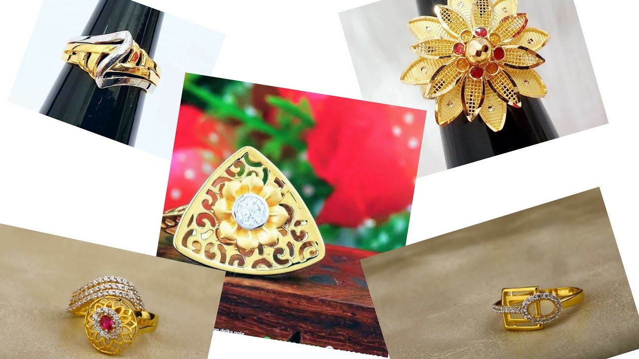 New design ladies ring | Raj jewellers - YouTube