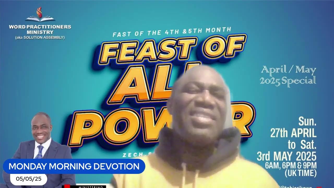 MONDAY MORNING DEVOTION - YouTube