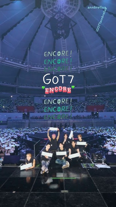 ENCORE GOT7 💚 A Picture is Worth a Thousand Words 💚 - YouTube