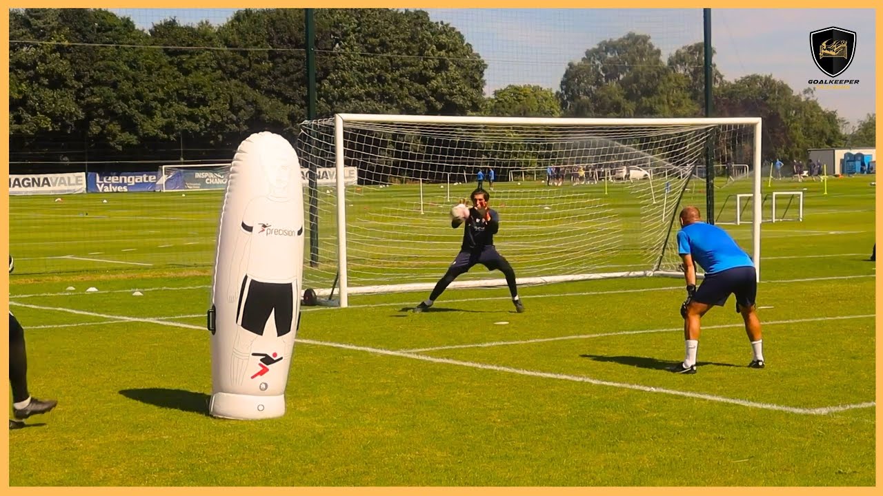 Chesterfield FC - Goalkeeper Training - YouTube