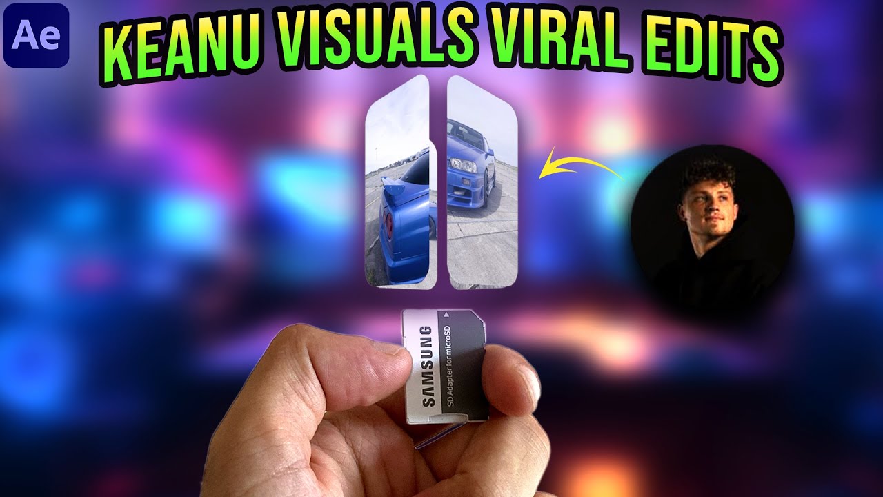Keanu Visuals Viral Reels Style Effect in After Effects - YouTube