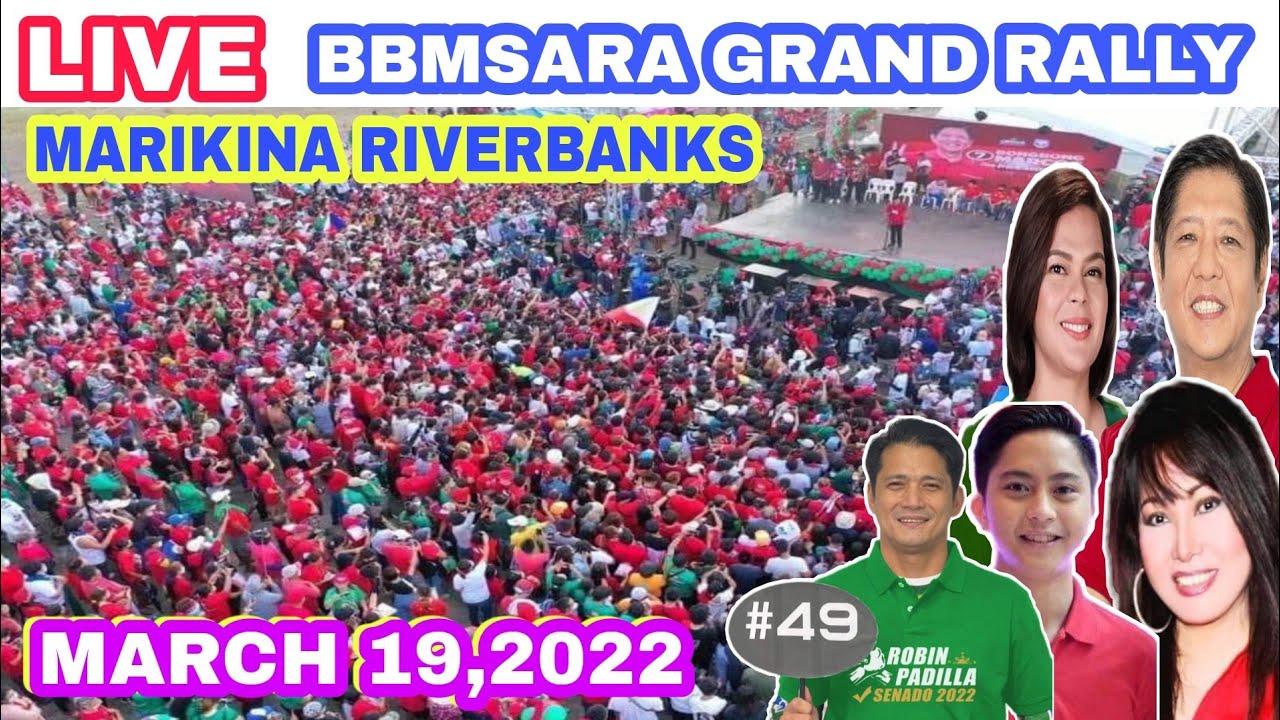 BBMSARA DUMATING NA SA MARIKINA - YouTube