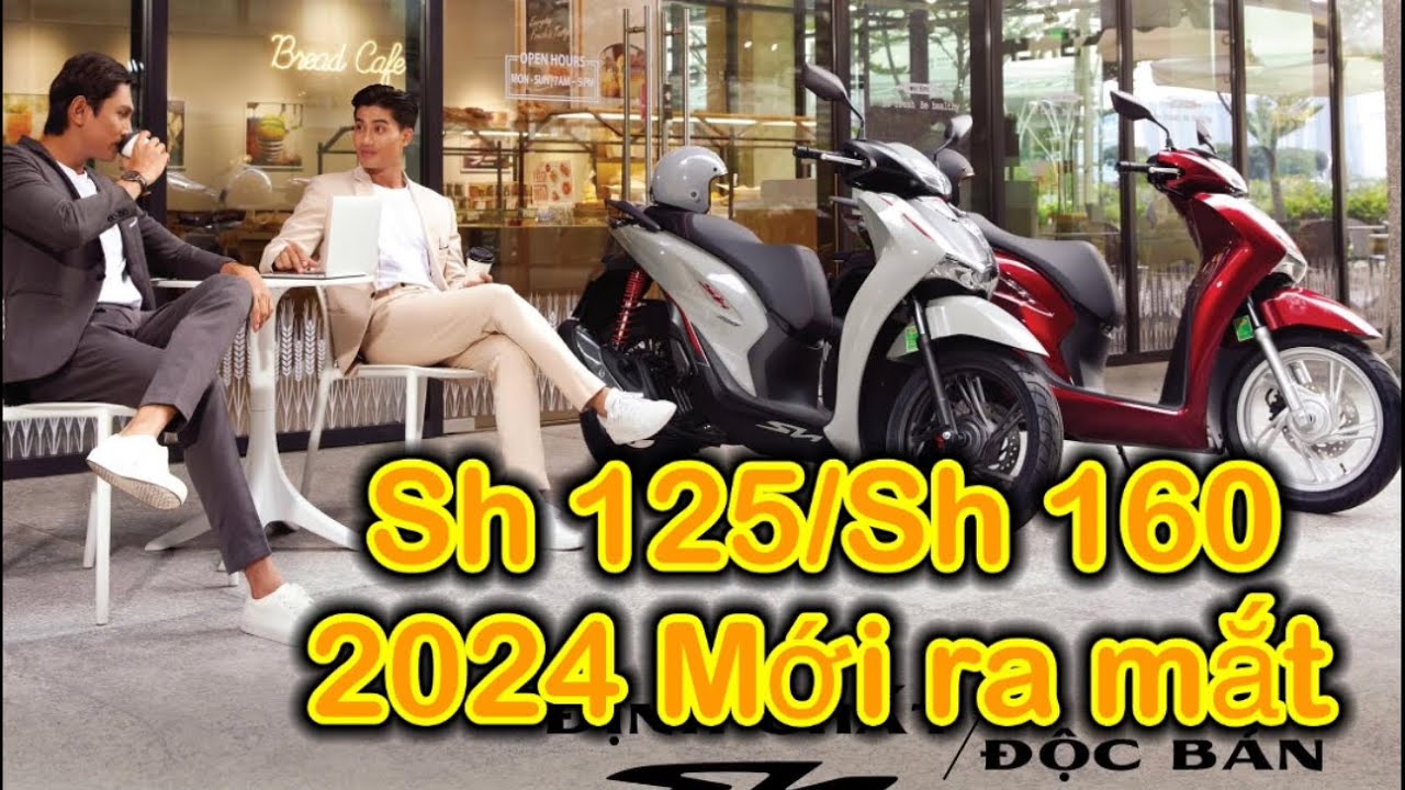 Sh 125i Sh 160i ra mắt thị truờng Việt Nam/ Sh 2024 thay đổi thiết kế ...
