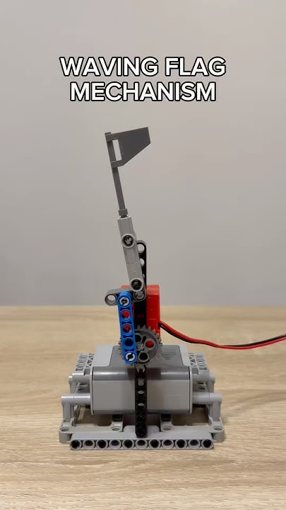 Waving Flag Mechanism (Swinging) - YouTube