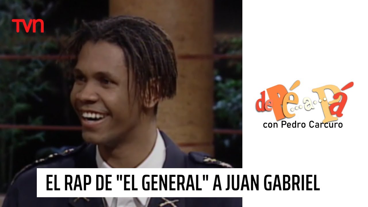 El rap de “El General” a Juan Gabriel | De Pé a Pá - YouTube