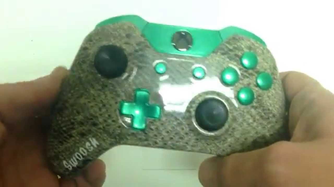 Custom Controller #50 - Snake Skin By Aporia Customs - YouTube