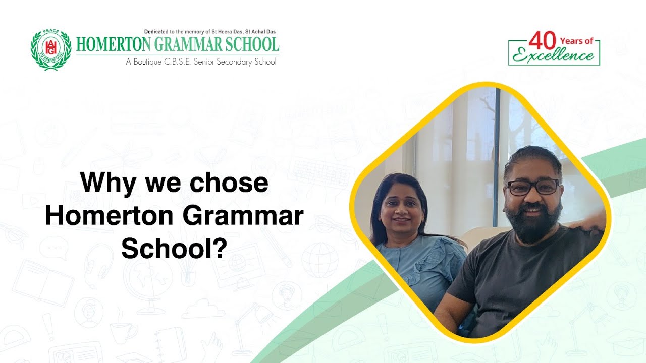 Why we chose Homerton Grammar School? - YouTube
