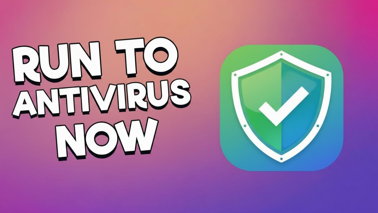 Install and Run Antivirus Scan - YouTube