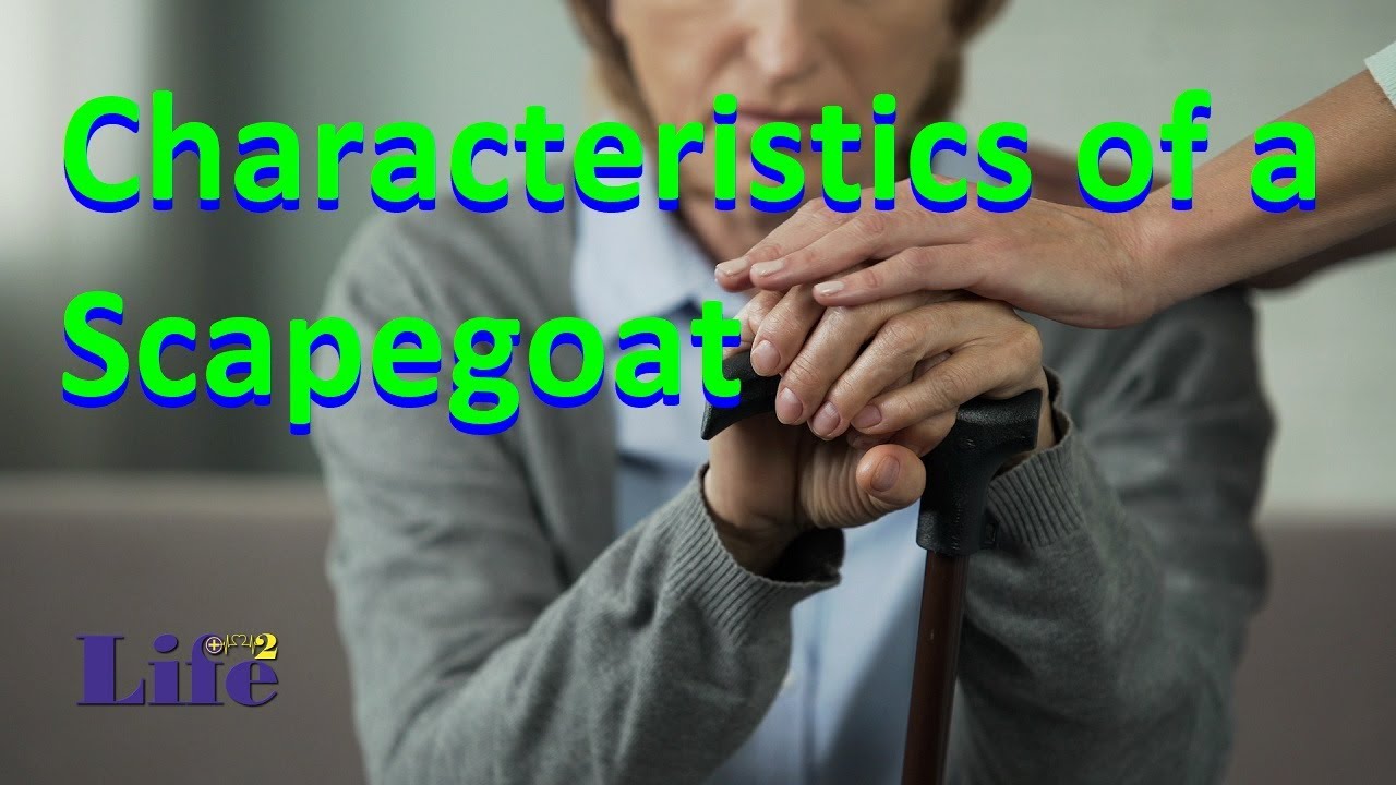 10 Characteristics of a Scapegoat - YouTube