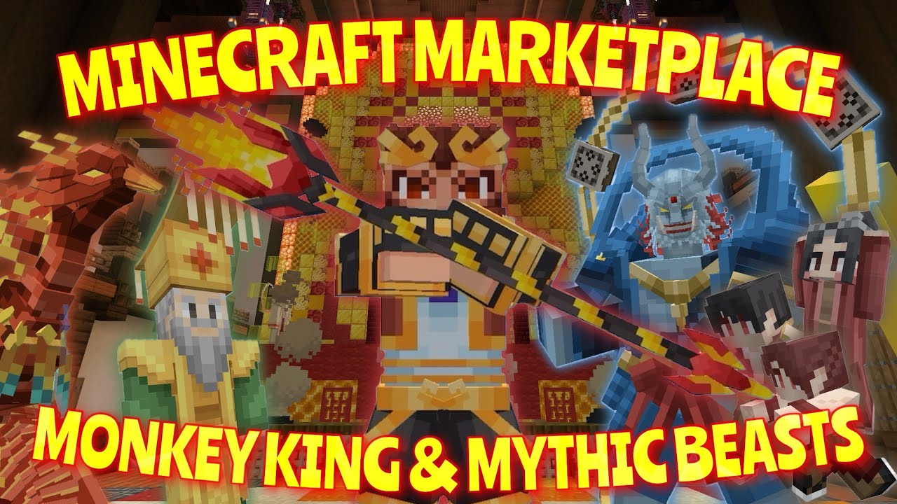 Become A Warrior In Monkey King & Mythic Beasts (MINECRAFT Gameplay ...