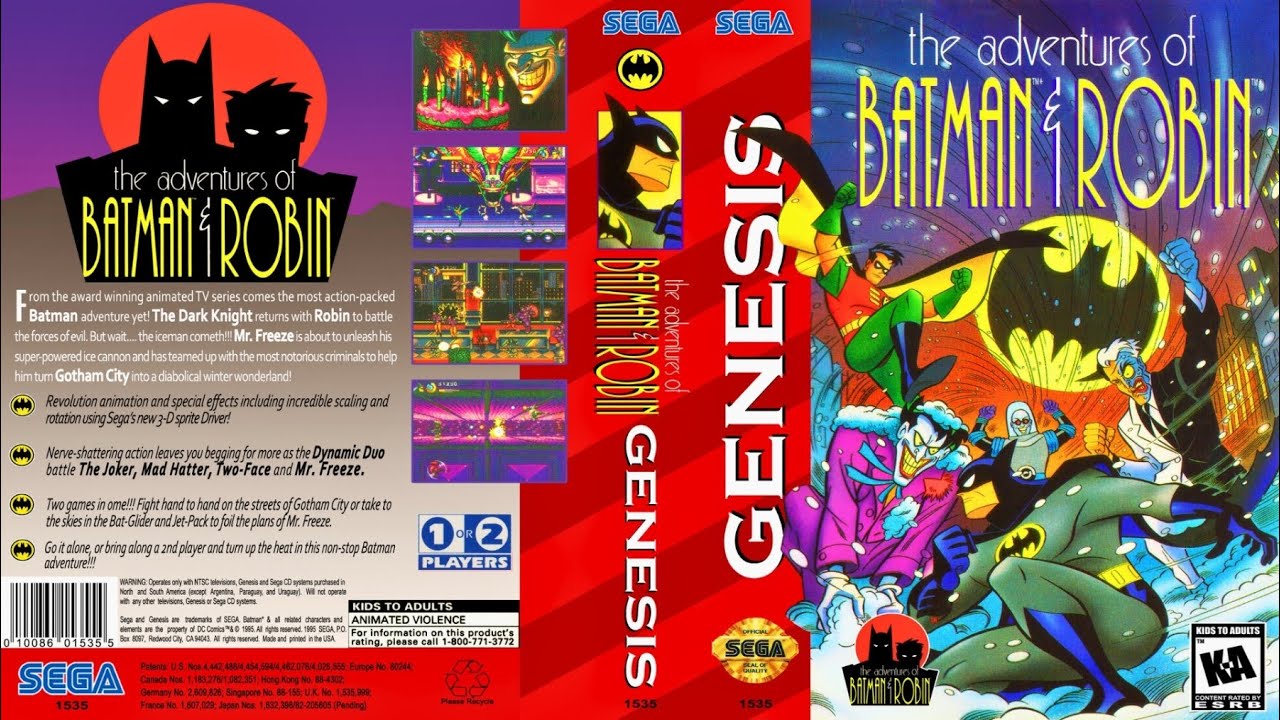 [𝐒𝐄𝐆𝐀 𝐆𝐞𝐧𝐞𝐬𝐢𝐬/𝐌𝐞𝐠𝐚 𝐃𝐫𝐢𝐯𝐞 𝐌𝐮𝐬𝐢𝐜] The Adventures Of Batman & Robin (Full ...