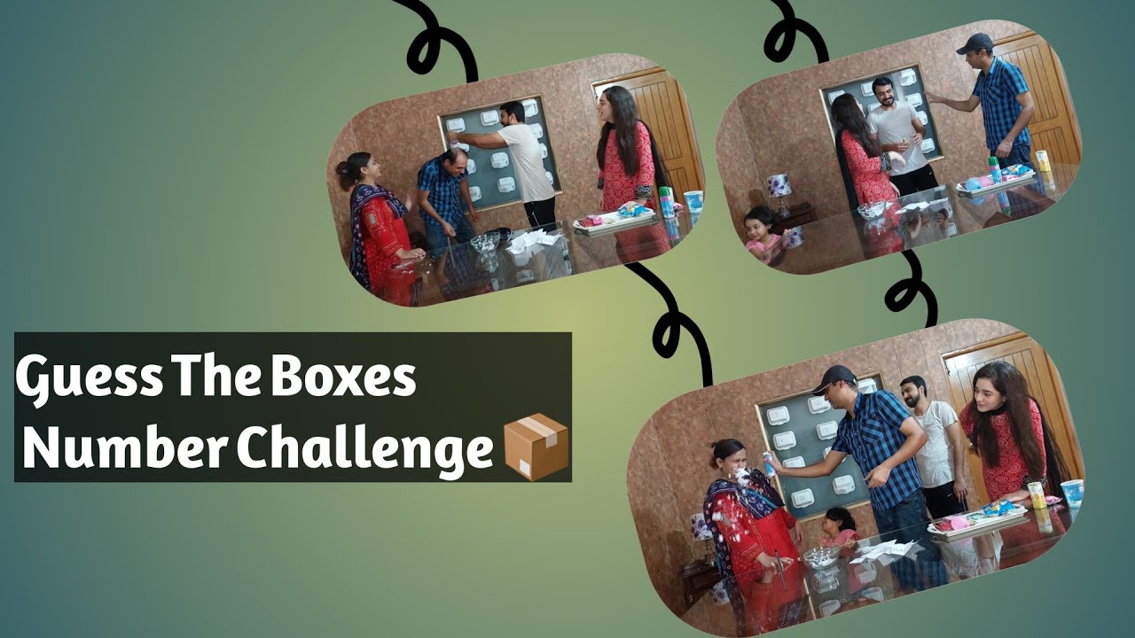 Guess the boxes number funny challenge | Funny Surprize Box Challenge ...