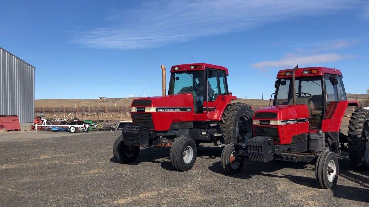 Case IH 7120 Tractor - YouTube