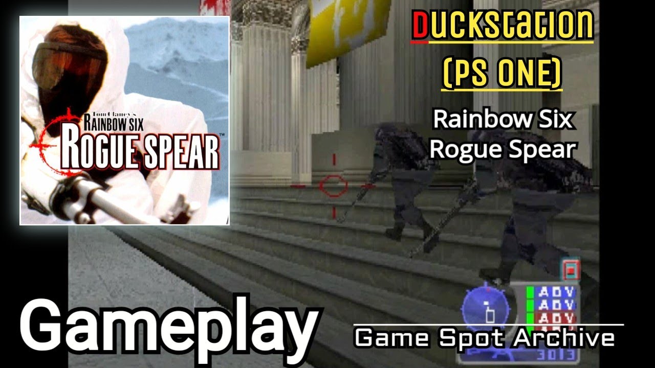 Tom Clancy's - Rainbow Six: Rogue Spear on DuckStation (геймплей) | PS1 ...