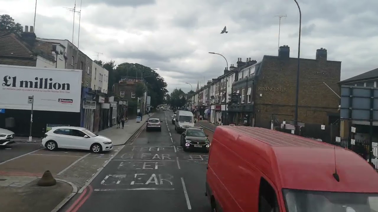 Route 321: Lewisham Clock Tower - New Cross Gate - YouTube