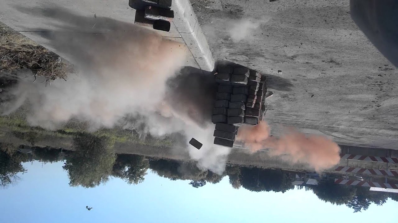 Exploding bricks - YouTube