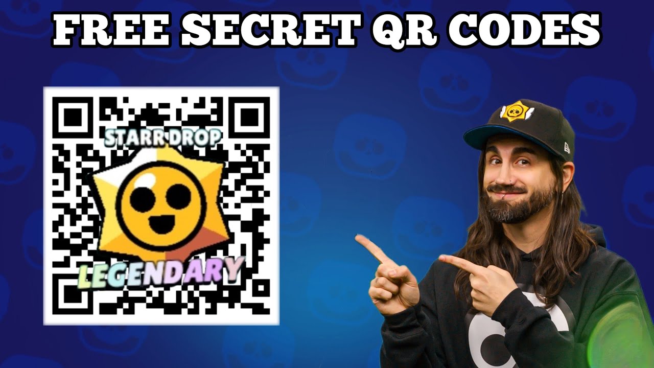 FREE GIFT 🎁 LEGENDARY STARS DROP | BRAWL STARS QR CODE | BRAWL STARS QR ...
