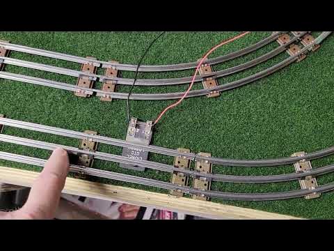How to wire a Marx train block signal. - YouTube