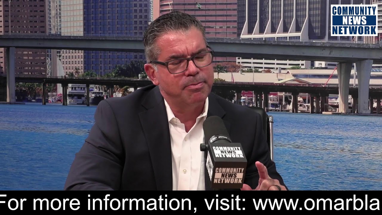 Host Michael Miller speaks with Omar Blanco for State Representative ...