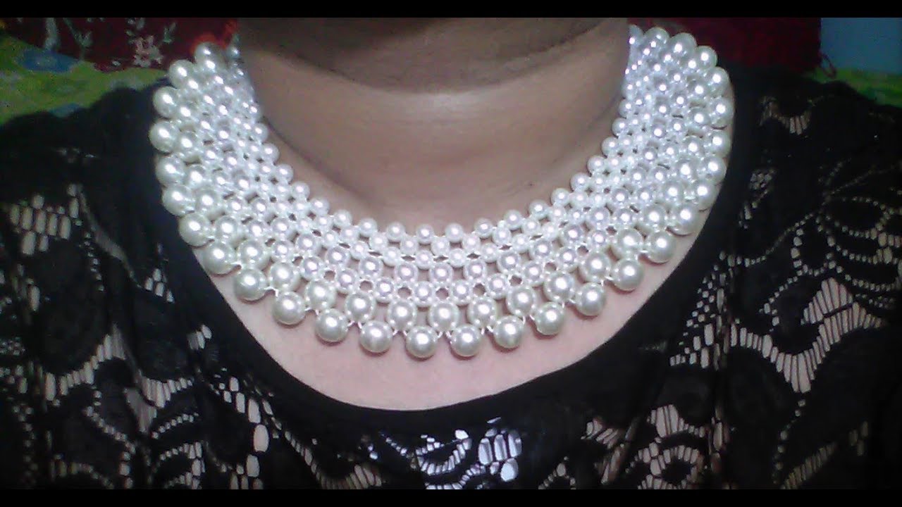 Beaded Neckless 01|| How to make beaded neckless || Neckless For ...