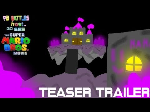PB battles host go see the Mario movie teaser trailer - YouTube