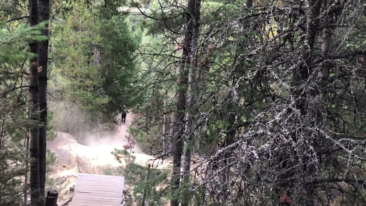 Train Gap Pemberton - Salto del tren en Pemberton - YouTube