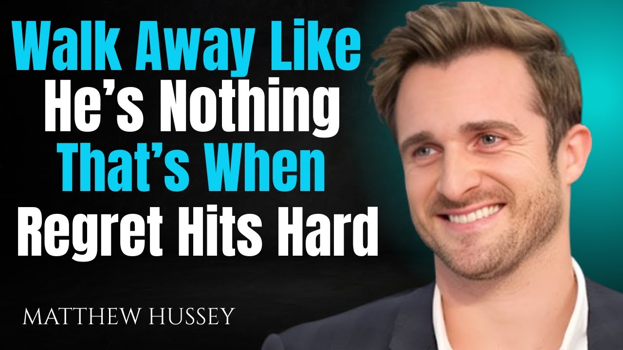 Walk Away Like He’s Nothing – That’s When Regret Hits Hard | Matthew ...