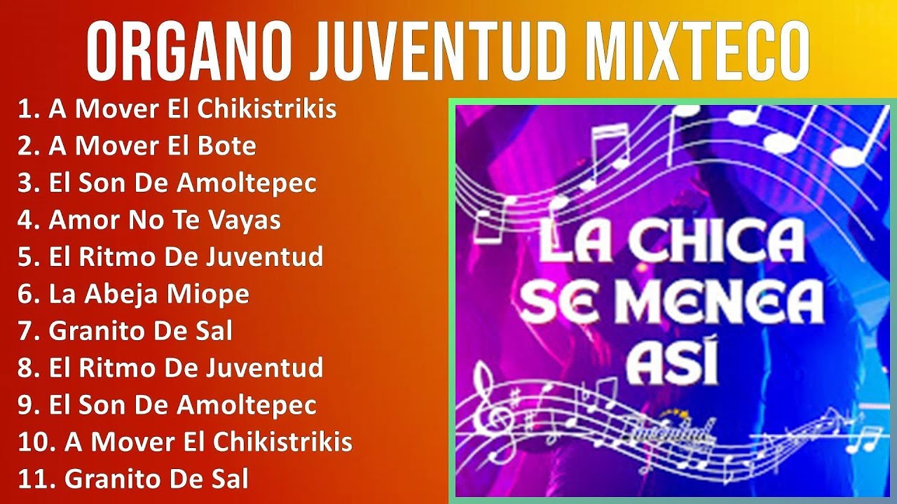 Organo Juventud Mixteco Oficial 2024 MIX Nuevas Canciones - A Mover El ...