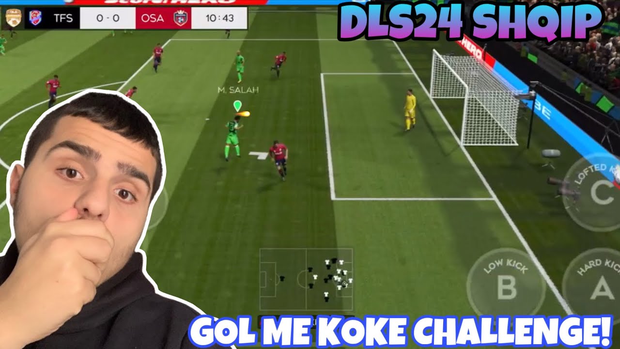 GOL ME KOKE CHALLENGE!! - DLS24 SHQIP - YouTube