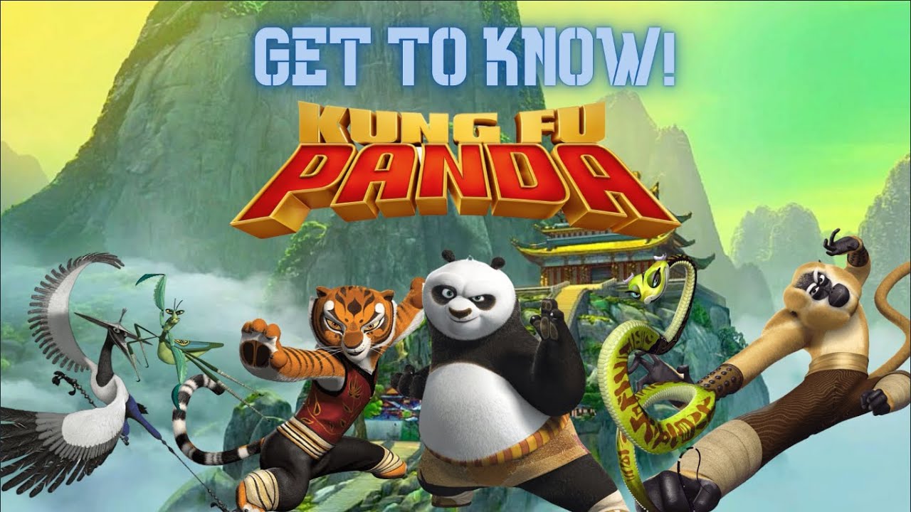 Get To Know Kungfu Panda Characters! Learn These Cute Character in real ...