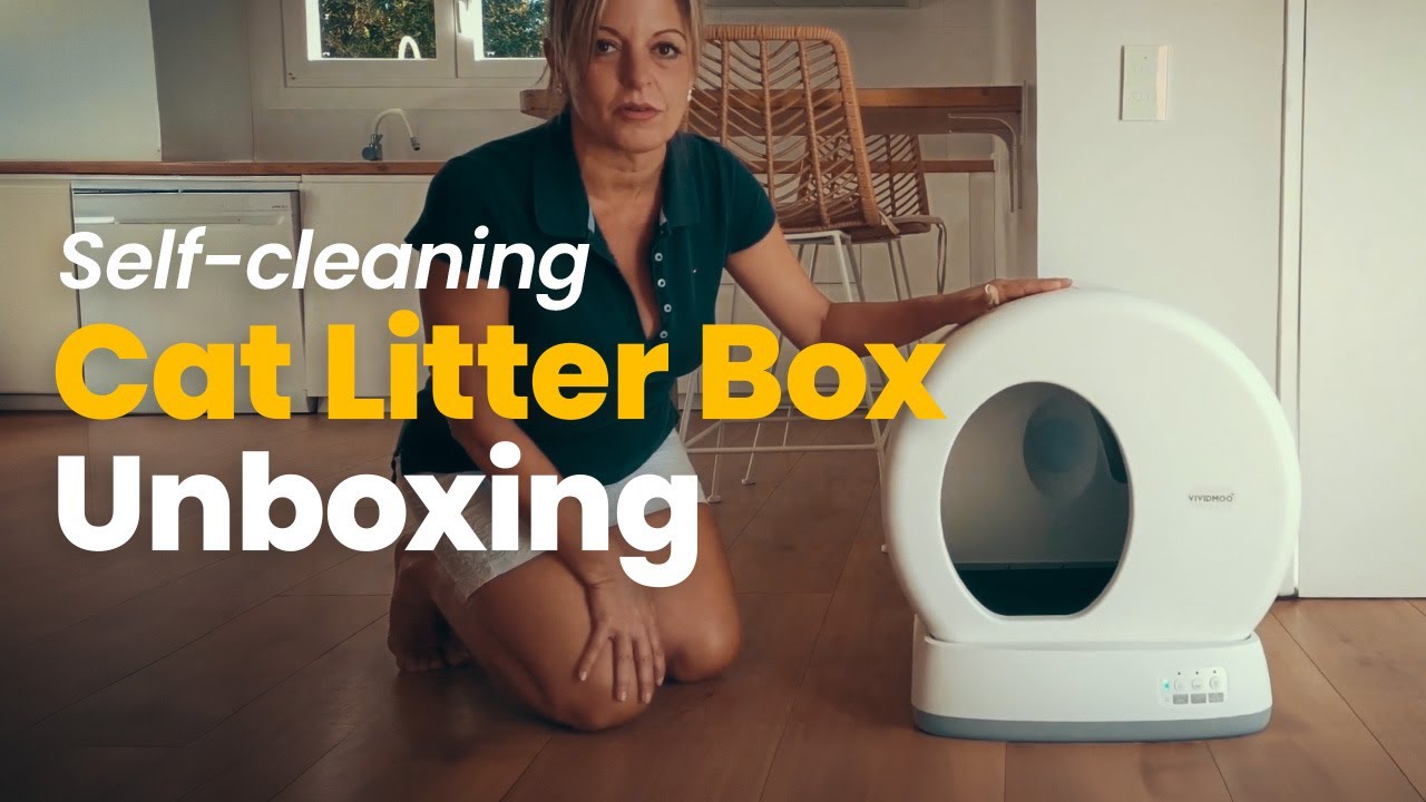 Smart Cat Litter Box Discover - surprising features! - YouTube