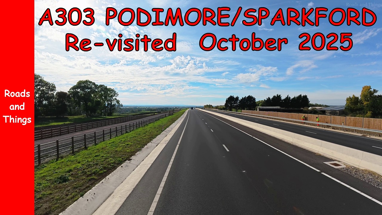 A303 Dual Carriageway Podimore/Sparkford Somerset, ENGLAND, Great ...