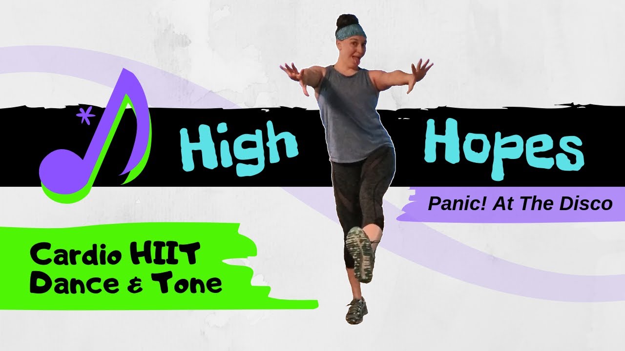 Hybrid HIIT Dance Workout 🔥 High Hopes - Panic! At The Disco | Pop ...
