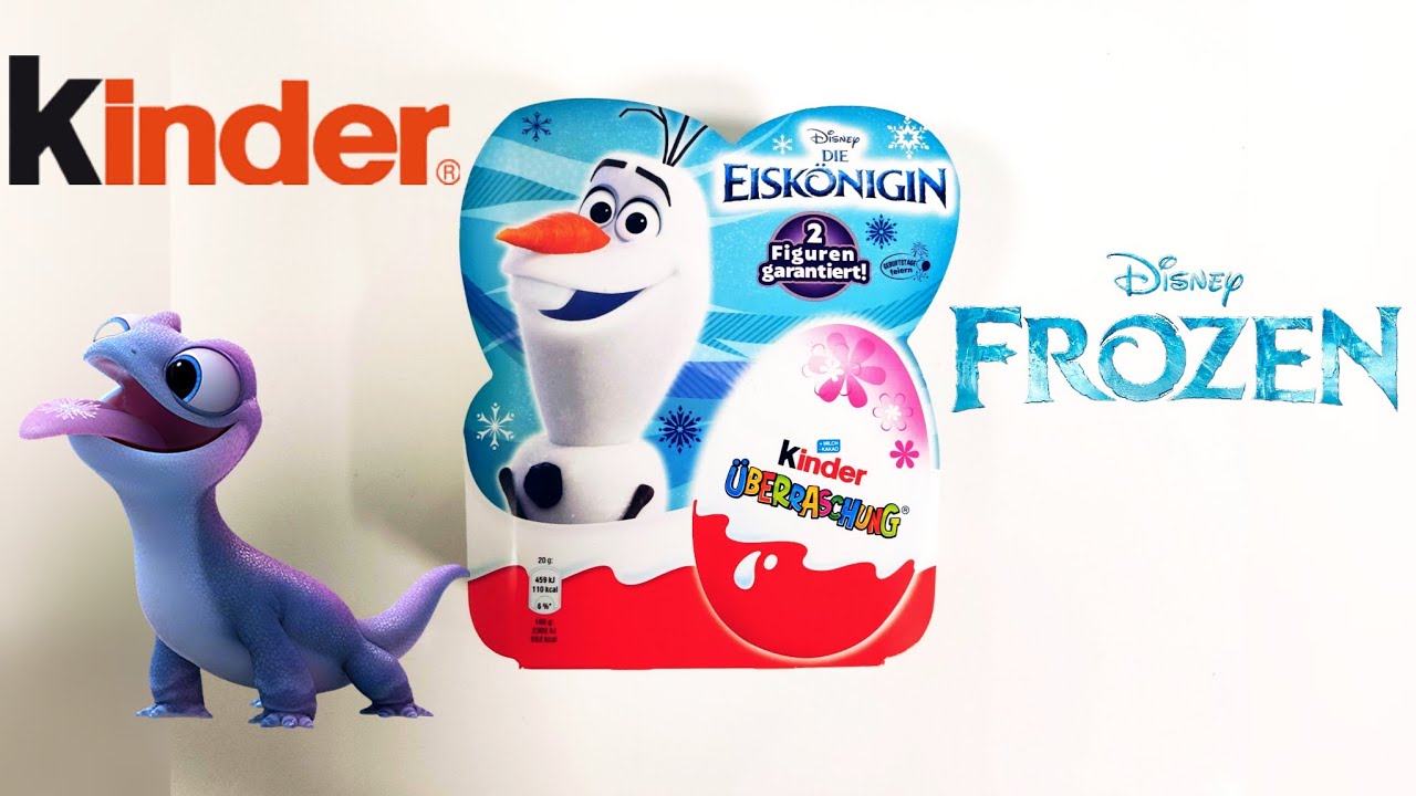 Kinder Surprise Disney Frozen Unboxing - YouTube