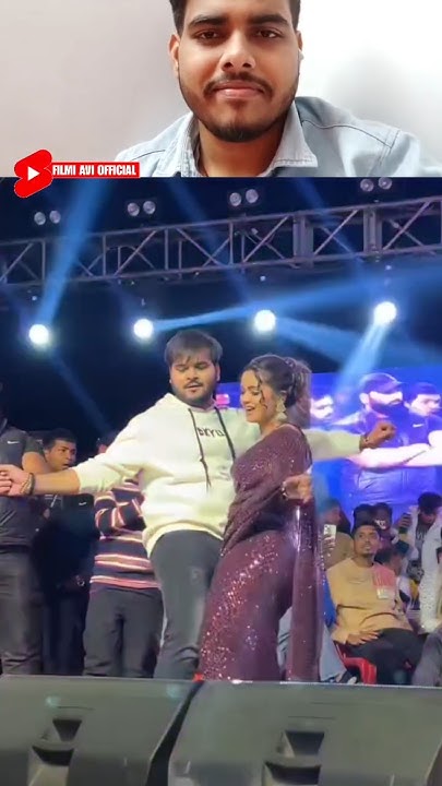 Arvind Akela Kallu & Neelam Giri Stage Show Dance Reaction Video | #shorts #trendingshorts # ...