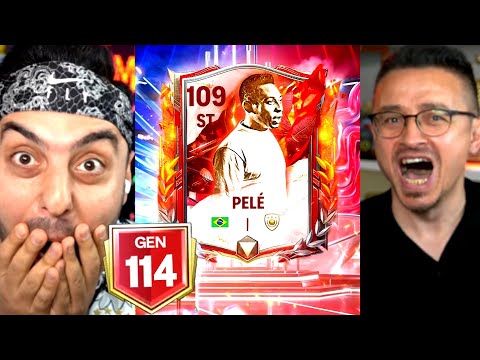 REKOR DAYI 15000 ELMASA 113 ÇIKARTTII 😱 114 GEN ? EA FC MOBİLE 25 PAKET AÇILIMI !