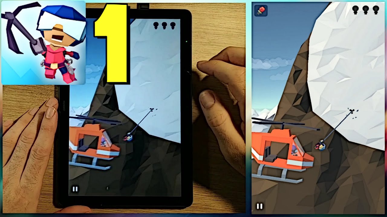 Hang Line: Mountain Climber Game Part 1 (Android, Tablet Gameplay ...