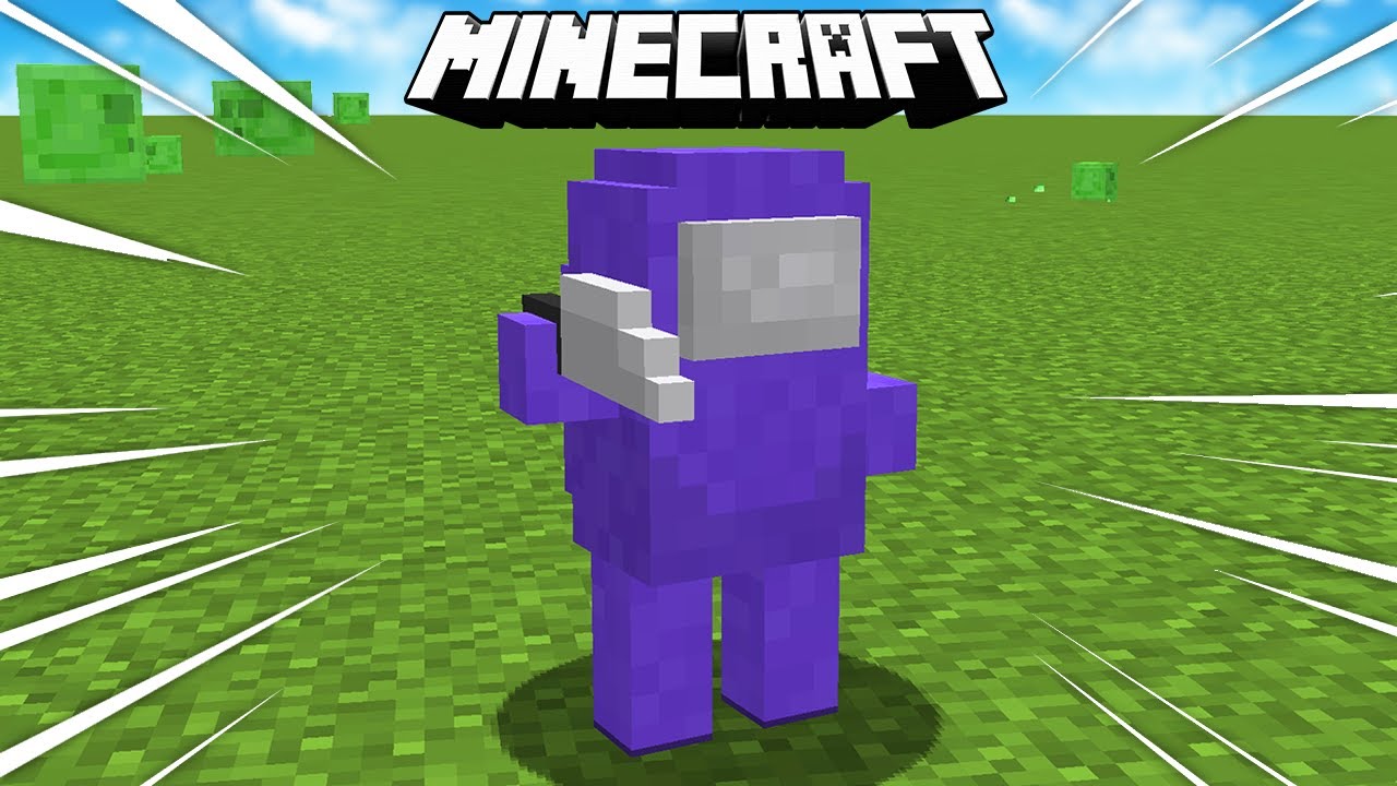 AMONG US w Minecraft?! - YouTube